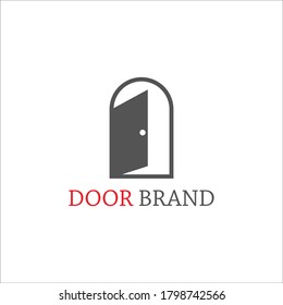 Door Brand Logo Vector Template Stock Vector (Royalty Free) 1798742566 ...