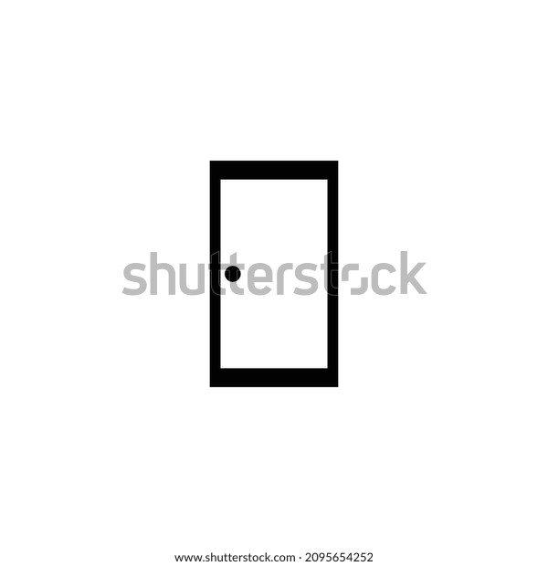 Door Icon Symbol Design Vector Stock Vector (Royalty Free) 2095654252 ...