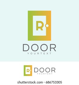 Door Initial Letter R Logo Design Stock Vector (Royalty Free) 686753305 ...