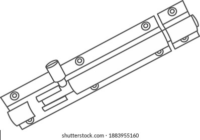 Door Stopper Vector Art Line Drawig Stock Vector (Royalty Free ...