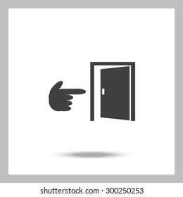 Doors Web Icons Stock Vector (Royalty Free) 300250253 | Shutterstock