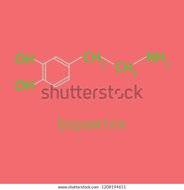 Dopamine Icon Vector Illustration Stock Vector (Royalty Free ...