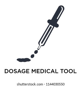 Dosage Medical Tool Icon Vector Isolated Stock Vector (Royalty Free ...