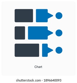 Dot Chart Graph Icon Concept Stock Vector (Royalty Free) 1896640093 ...