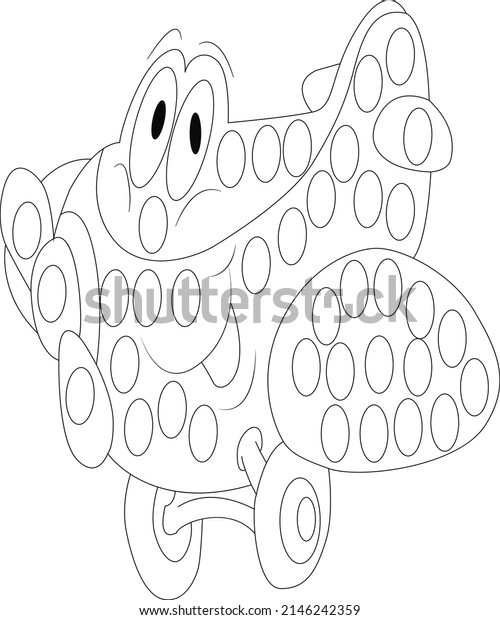 Dot Coloring Page Dot Coloring Book Stock Vector (Royalty Free ...