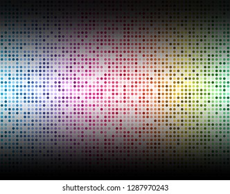 Dot Fade Rainbow Light Color Dark Stock Vector (Royalty Free ...
