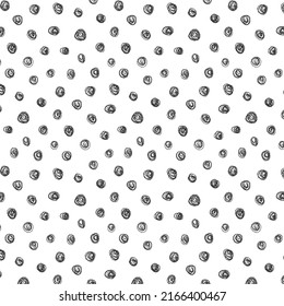 Dot Pattern Vector Illustration Hand Drawn Stock Vector (Royalty Free ...