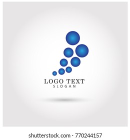 Dots Symbol Icon Logo Vector Template Stock Vector (Royalty Free ...