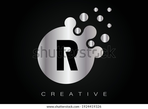 Dotted Letter R Logo Dotted R Stock Vector (Royalty Free) 1924419326 ...