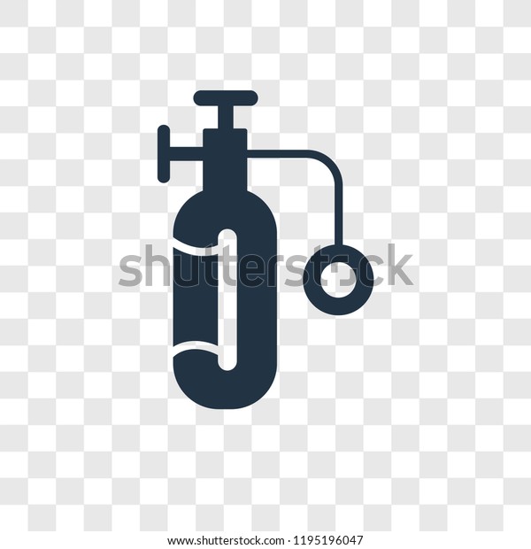 Double Air Tank Vector Icon Isolated Stock Vector (Royalty Free ...
