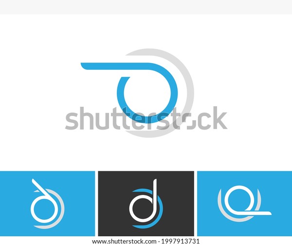 Double D Letter Logo Design Concepts Stock Vector (Royalty Free ...