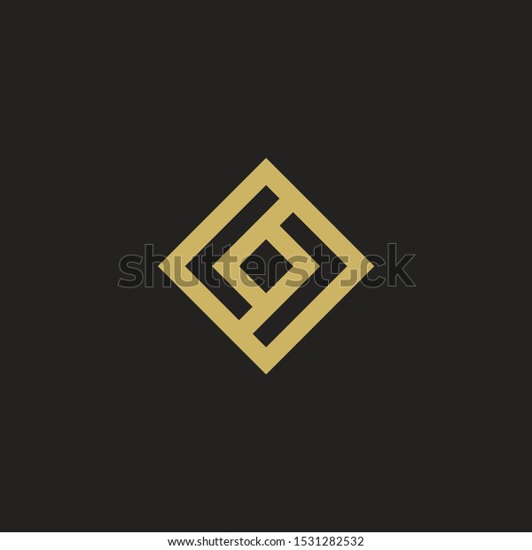 Double L Letter Abstract Geometric Logo Stock Vector (Royalty Free ...
