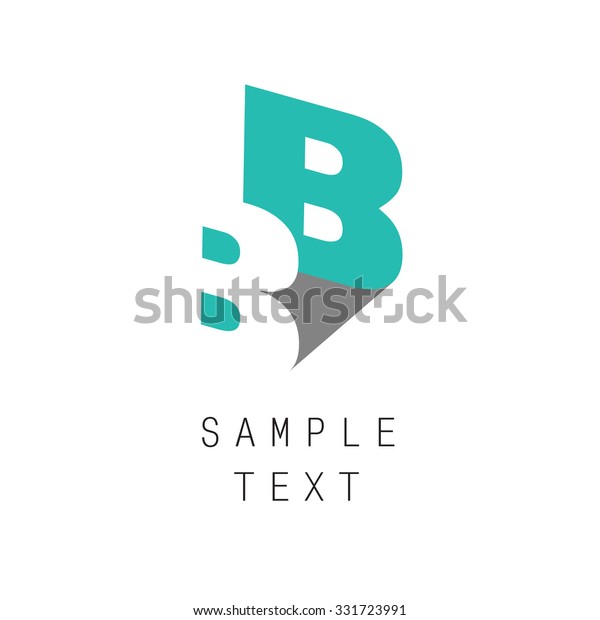 Double Letter B Icon Corporate Identity Stock Vector (Royalty Free ...