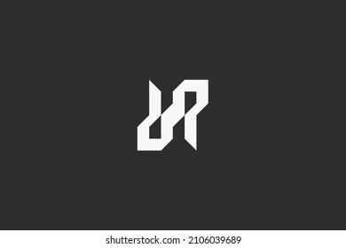 Double Letter R Logo Design: เวกเตอร์สต็อก (ปลอดค่าลิขสิทธิ์ ...