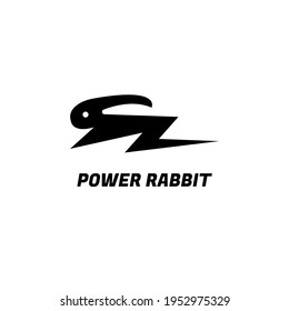 Double Meaning Electric Object Rabbit Power Stock Vector (Royalty Free ...