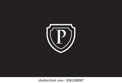 Double Shield Golden Elegant Logo Art Stock Vector (Royalty Free ...
