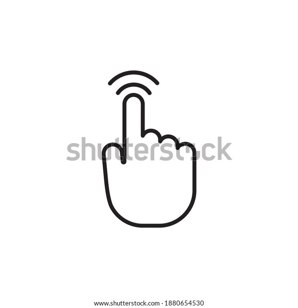 Double Tap Icon Symbol Sign Vector Stock Vector (Royalty Free ...