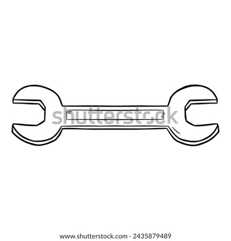Open End Wrench Drawing | Free download on ClipArtMag
