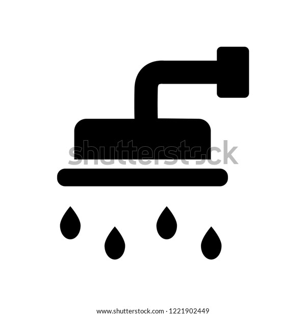 Douche Icon Trendy Douche Logo Concept Stock Vector (Royalty Free ...
