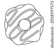 33+ Thousand Donut Outline Royalty-Free Images, Stock Photos & Pictures ...