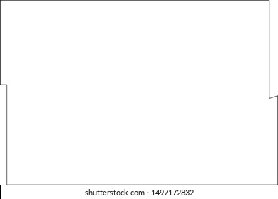 Douglas County Map State Minnesota Stock Vector (Royalty Free) 1497172832
