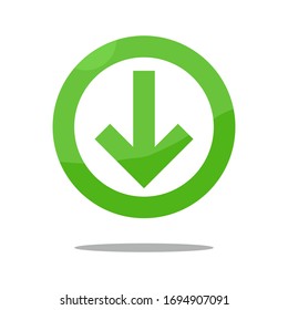 Green Eco Leaf Vector Logo Icon Stock Vector (Royalty Free) 1270906345 ...
