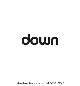 Down Logo Arrow Negative Space Stock Vector (Royalty Free) 1479045257 ...