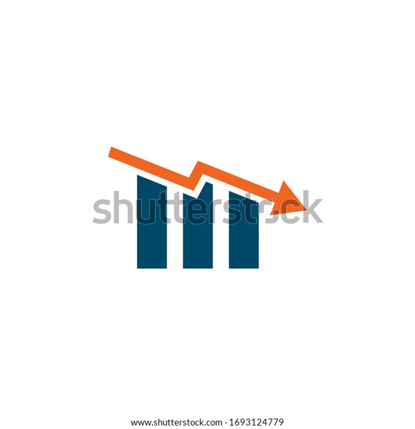 Down Trend Chart Icon Logo Design: เวกเตอร์สต็อก (ปลอดค่าลิขสิทธิ์ ...
