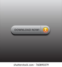 Download Button Realistic Download Background Stock Vector (Royalty ...