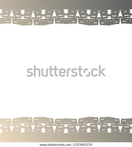 Download Typical Border Template Iron Color Stock Vector (Royalty Free ...