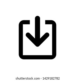 Download Vector Icon Install Symbol Download Stock Vector (Royalty Free ...