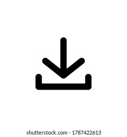 Download Vector Icon Install Symbol Modern Stock Vector (Royalty Free ...