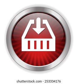 Downloading Icon Stock Vector (Royalty Free) 253334176 | Shutterstock