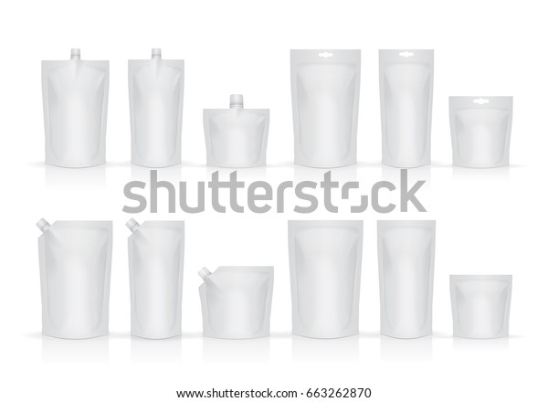 Doy Pack Your Design Logo Easy Stock Vector (Royalty Free) 663262870 ...