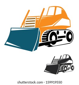 Dozer Stock Vector (Royalty Free) 159919550 | Shutterstock