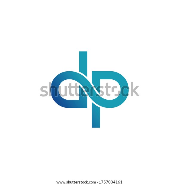 Dp Vector Logo Editable Adobe Illustrator Stock Vector (Royalty Free ...