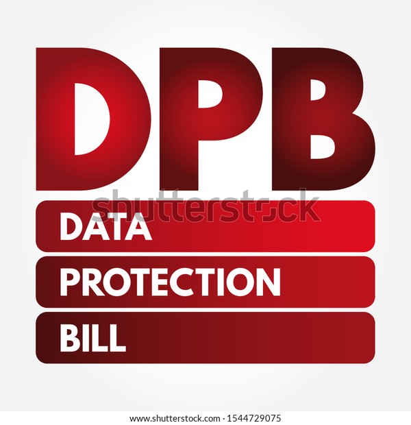 Dpb Data Protection Bill Acronym Technology 스톡 벡터(로열티 프리) 1544729075 ...