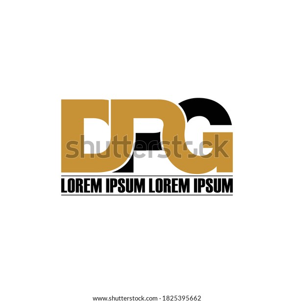Dpg Letter Monogram Logo Design Vector Stock Vector (Royalty Free ...