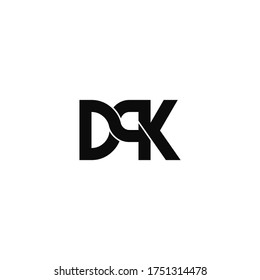 Dpk Letter Original Monogram Logo Design Stock Vector (Royalty Free ...