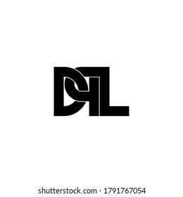 Dpl Letter Original Monogram Logo Design Stock Vector (Royalty Free ...