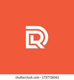 Diseño del logo de DR. Ilustración: vector de stock (libre de regalías ...