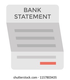 Draft Paper Written Bank Statement Stock Vector (Royalty Free ...