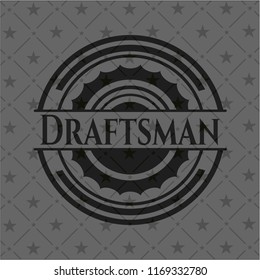 Draftsman Dark Badge Stock Vector (Royalty Free) 1169332780 | Shutterstock