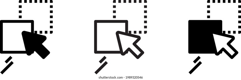 697 Drag and drop mouse Images, Stock Photos & Vectors | Shutterstock