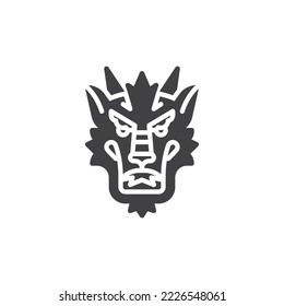 Dragon Head Royalty Free Stock SVG Vector and Clip Art