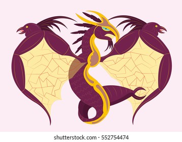 Dragon Similar Insect Stock Vector (Royalty Free) 552754474 | Shutterstock