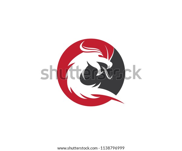 Dragon Symbol Illustration Stock Vector (Royalty Free) 1138796999 ...