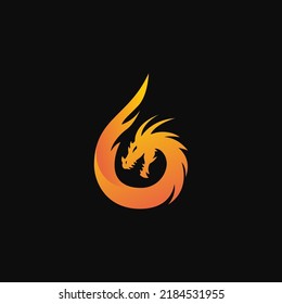 Dragon Vector Icon Illustration Design Logo Stock Vector (Royalty Free ...