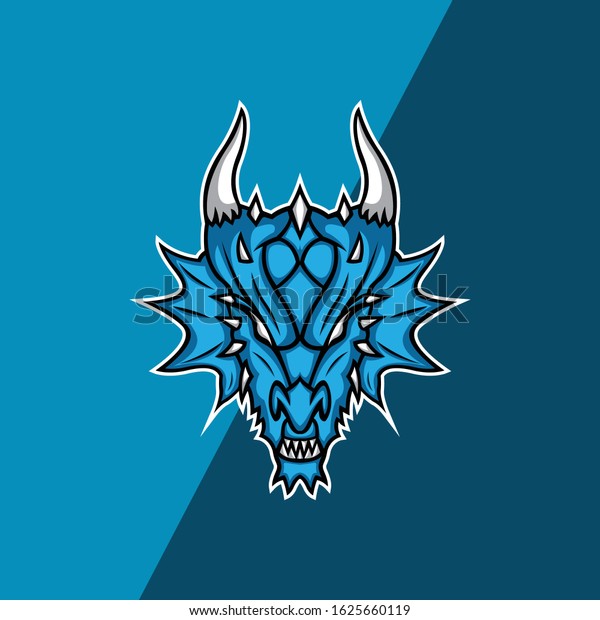 Dragon Vector Mascot Logo Design Modern: เวกเตอร์สต็อก (ปลอดค่า ...