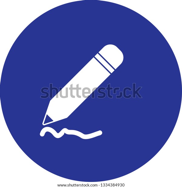 Draw Vector Icon Stock Vector (Royalty Free) 1334384930 | Shutterstock